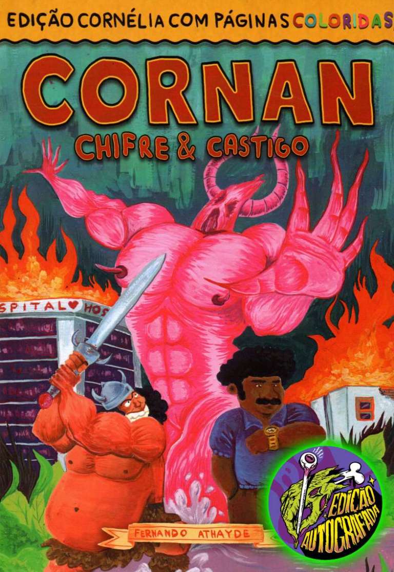 CORNAN – CHIFRE & CASTIGO (EM CORES) – AUTOGRAFADA – Loja Monstra